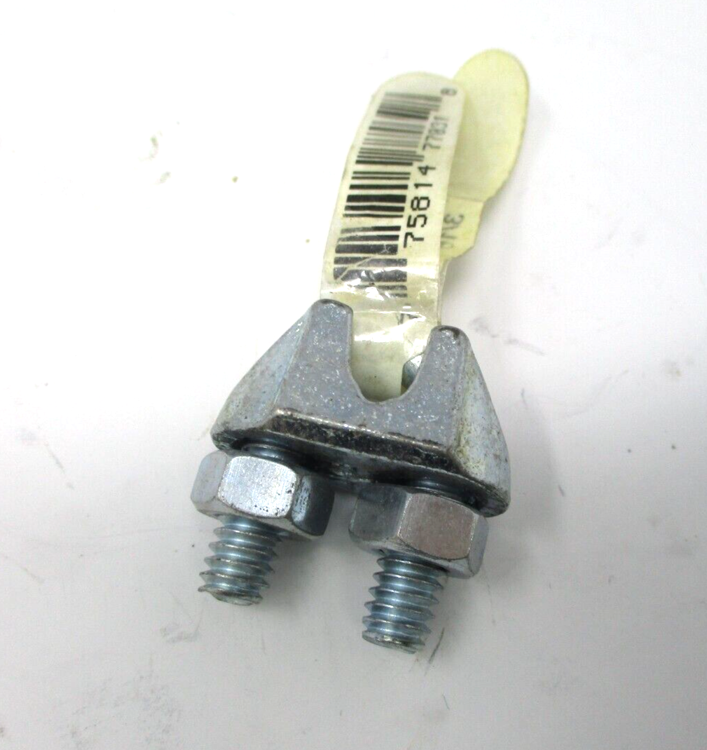 Dynaline 77031 Wire Rope Clip, 3/16 in Cable NEW! SET 5pcs – Precision Frame