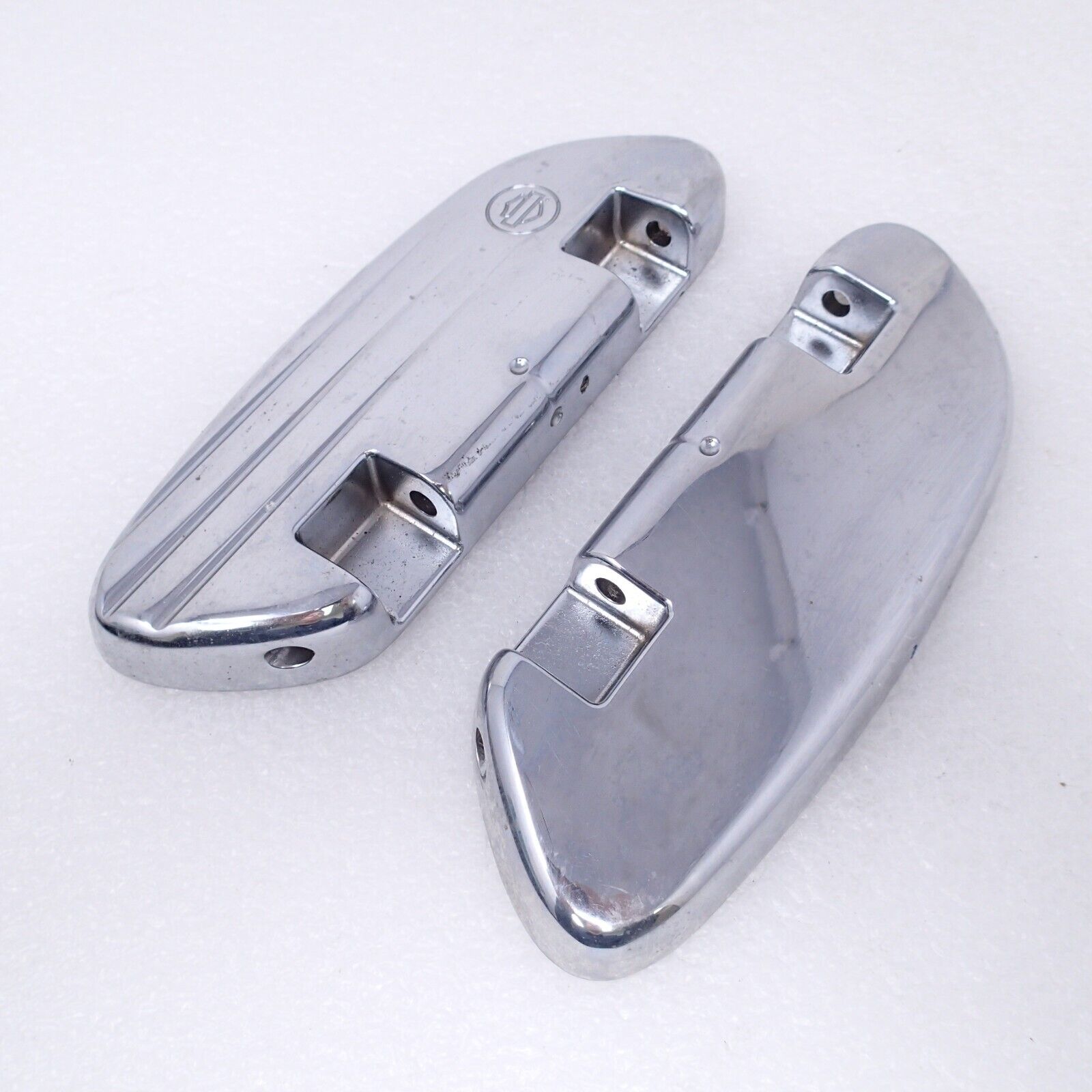 Harley-Davidson Touring Softail Swept Wing Passenger Footboard Pans 50 ...