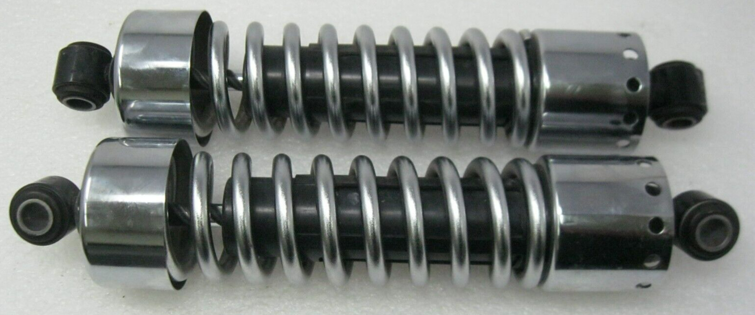 Harley-Davidson OEM Stock 01-17 Chrome Dyna 12" Rear Shocks 54615-01 ...