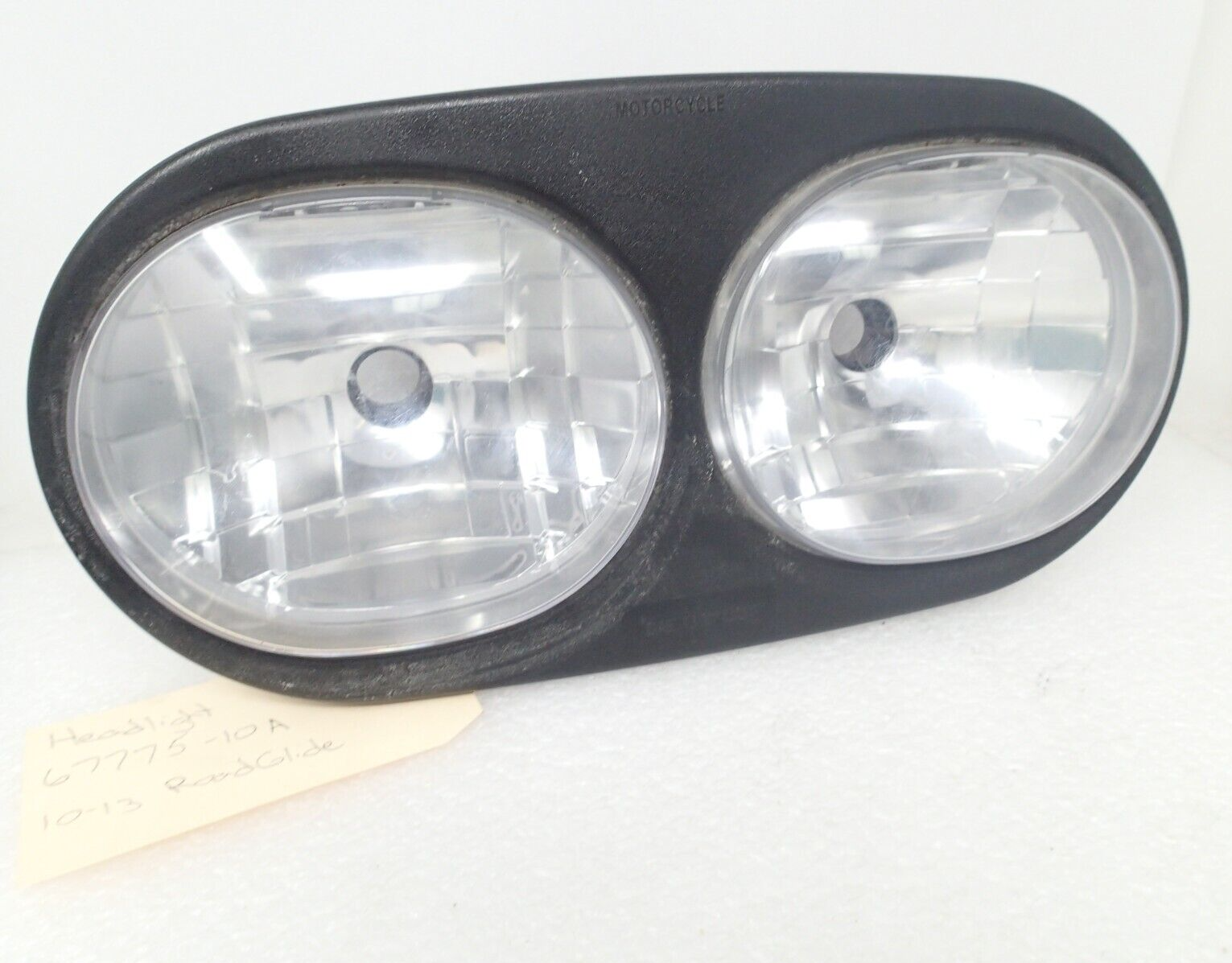 OEM 2010 - 2013 GENUINE HARLEY DAVIDSON FLTR ROAD GLIDE DUAL HEADLIGHT ...