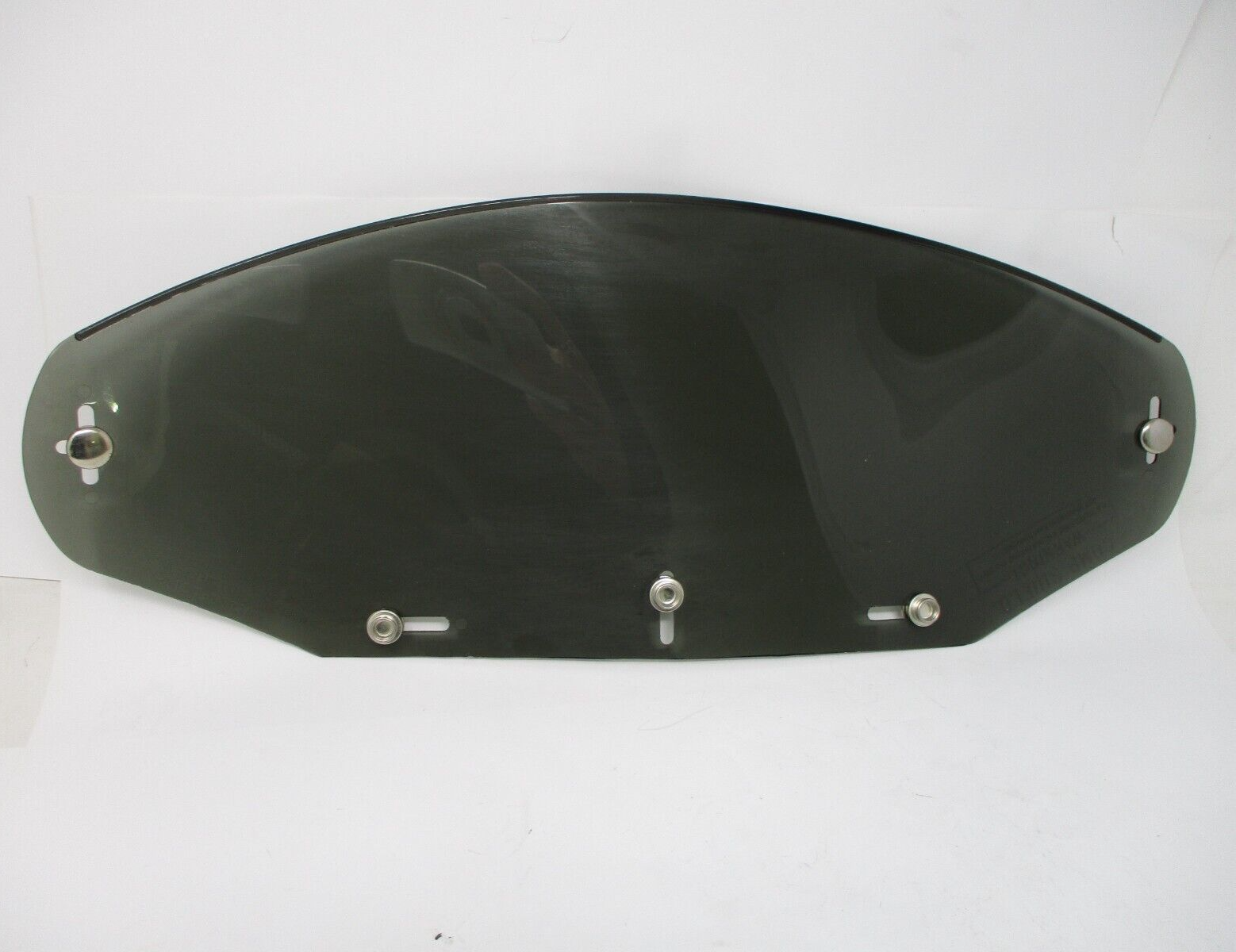 18'' inch Paulson Flat Face Shield Five Snap Smoke 3TP Veso-8 355-0031 ...