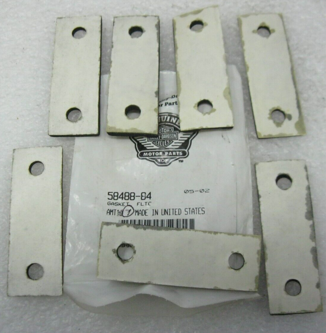 Harley-Davidson OEM 84-86 FLTC Fairing Mount Gaskets (7-Pack) 58488-84 ...