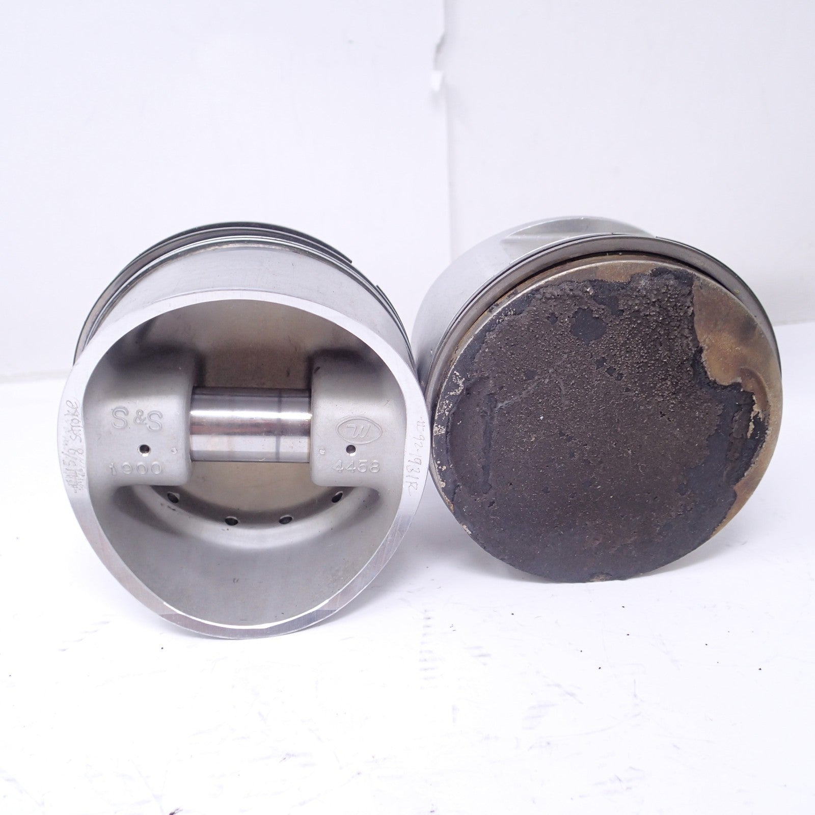 Pair Harley Davidson S&S Cycle High Performance Over Sized Pistons 190 ...