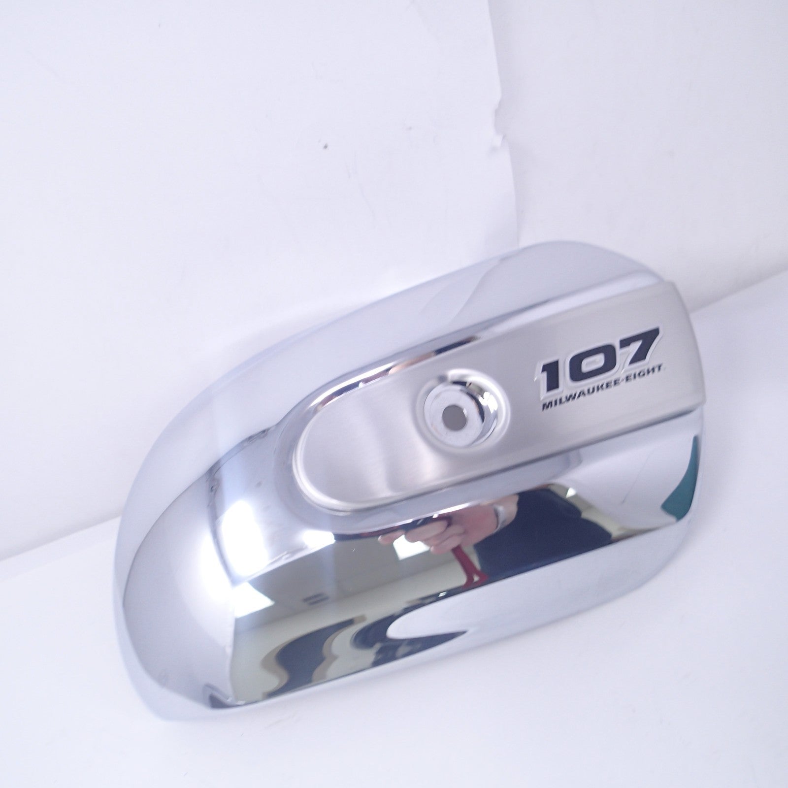 OEM HARLEY DAVIDSON 107 MILWAUKEE EIGHT AIR CLEANER Chrome – Precision ...