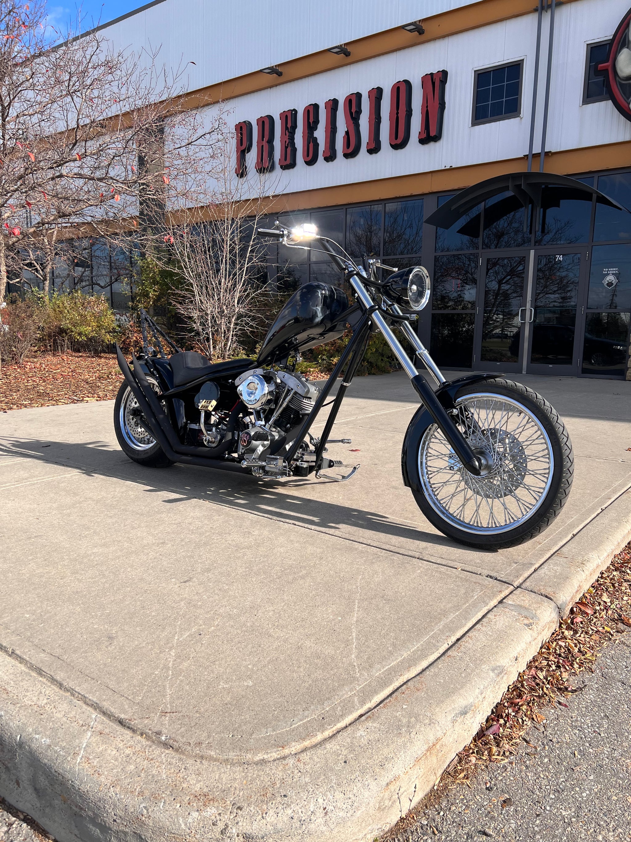CUSTOM RIGID SHOVEL CHOPPER – Precision Frame