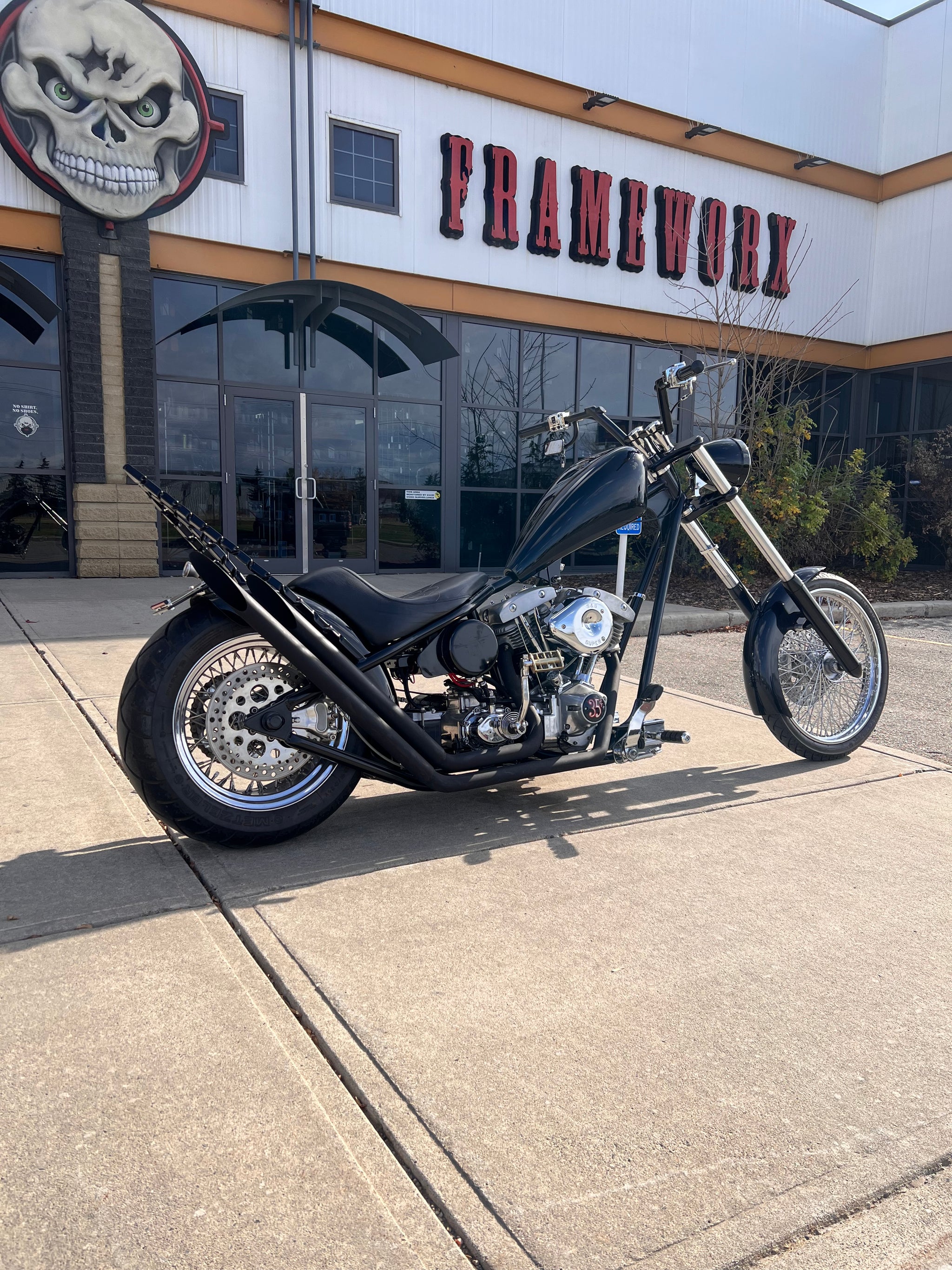 CUSTOM RIGID SHOVEL CHOPPER – Precision Frame