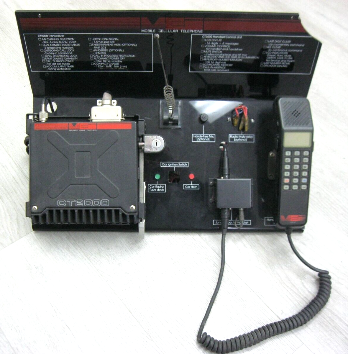 Vintage Collectors Item CT2000 Cellular Telephone Display Unit CT2000 ...