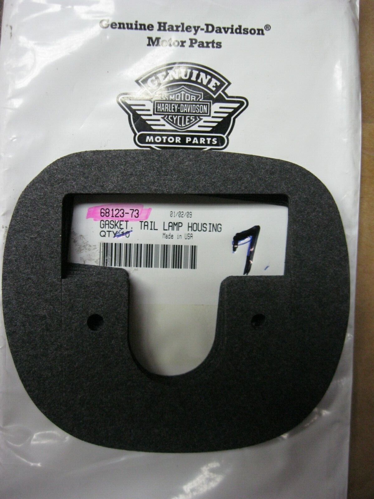 Harley Davidson OEM Multi Fit Tail Lamp Gasket 1979-1999 (lot of 7) 68 ...