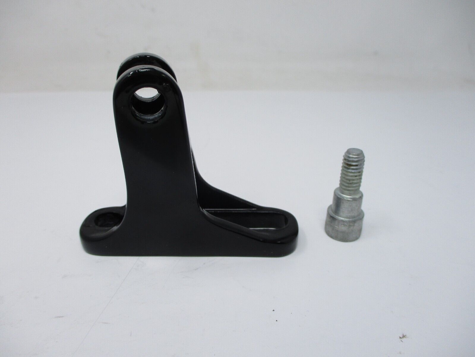 Harley Davidson OEM Gloss Black RH Passenger Foot Peg Mount 50500332 ...