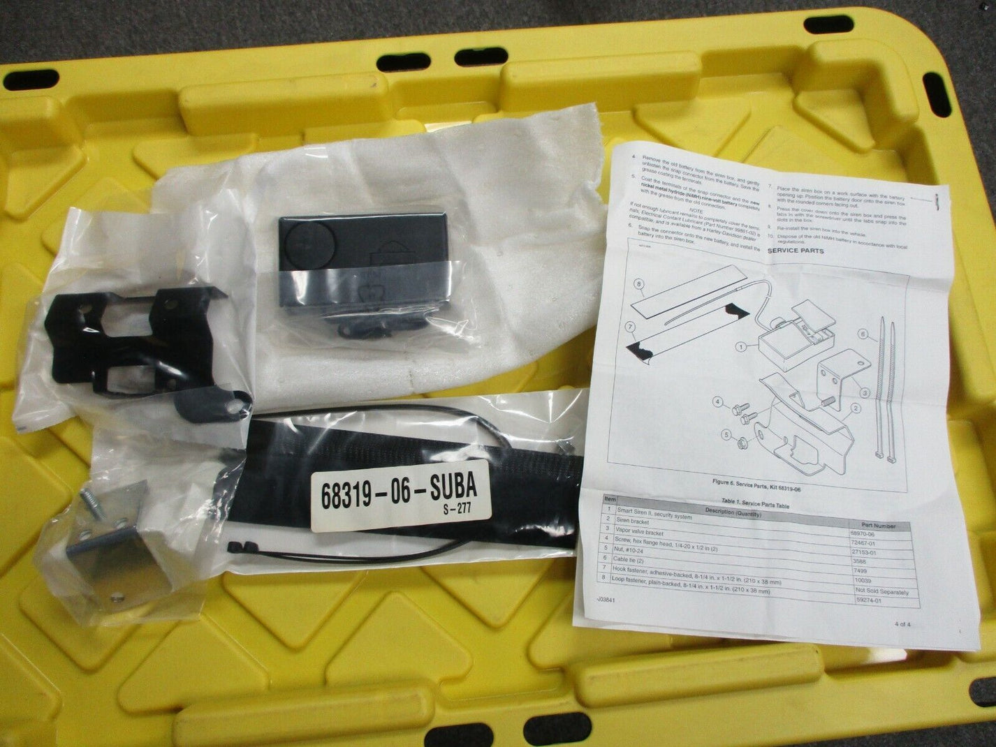 Harley Davidson OEM Softail Security System Smart Siren II Kit 00-02 6 ...