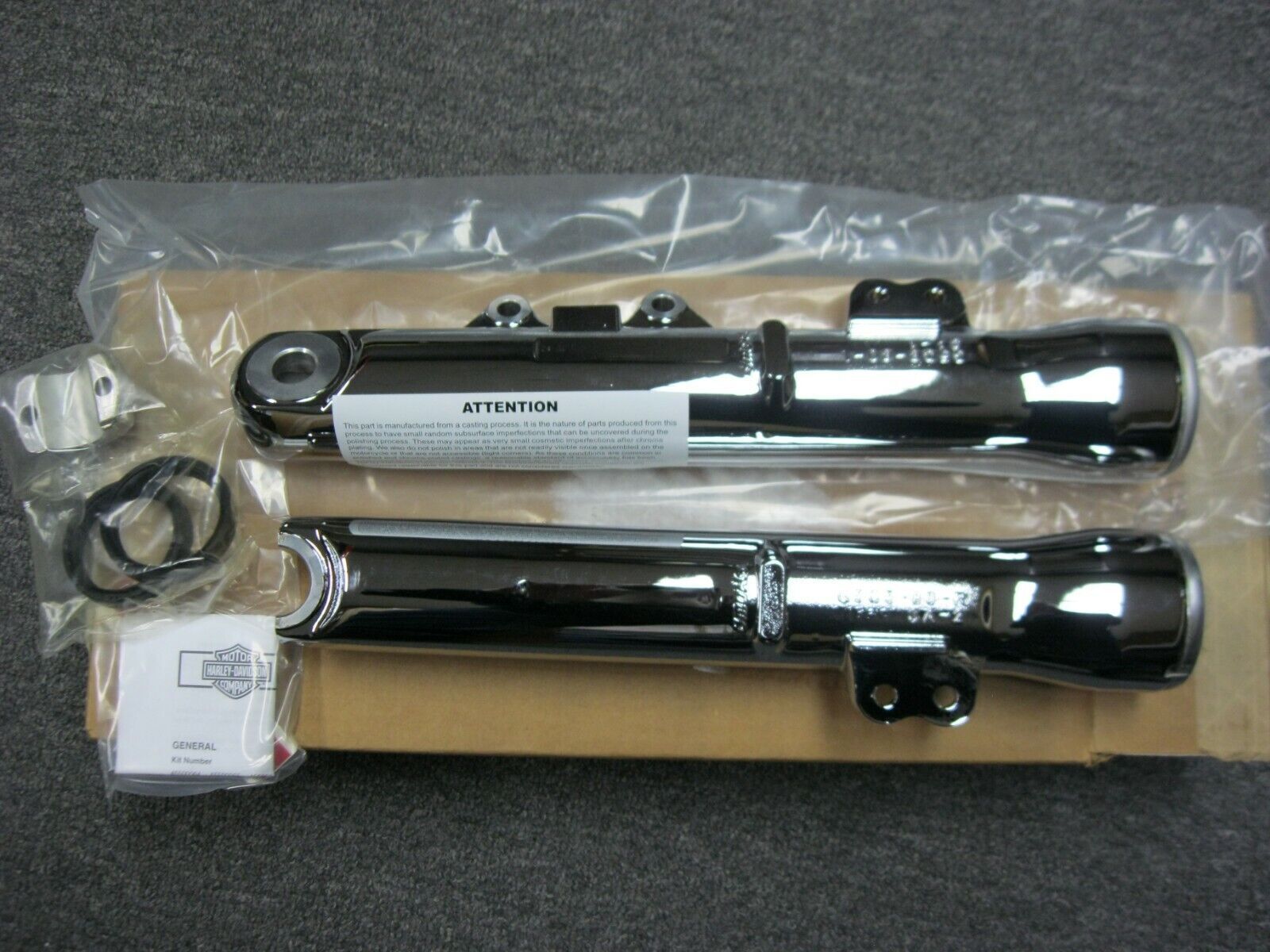 Harley-Davidson OEM FXDWG Fork Slider Chrome 45500066 – Precision Frame