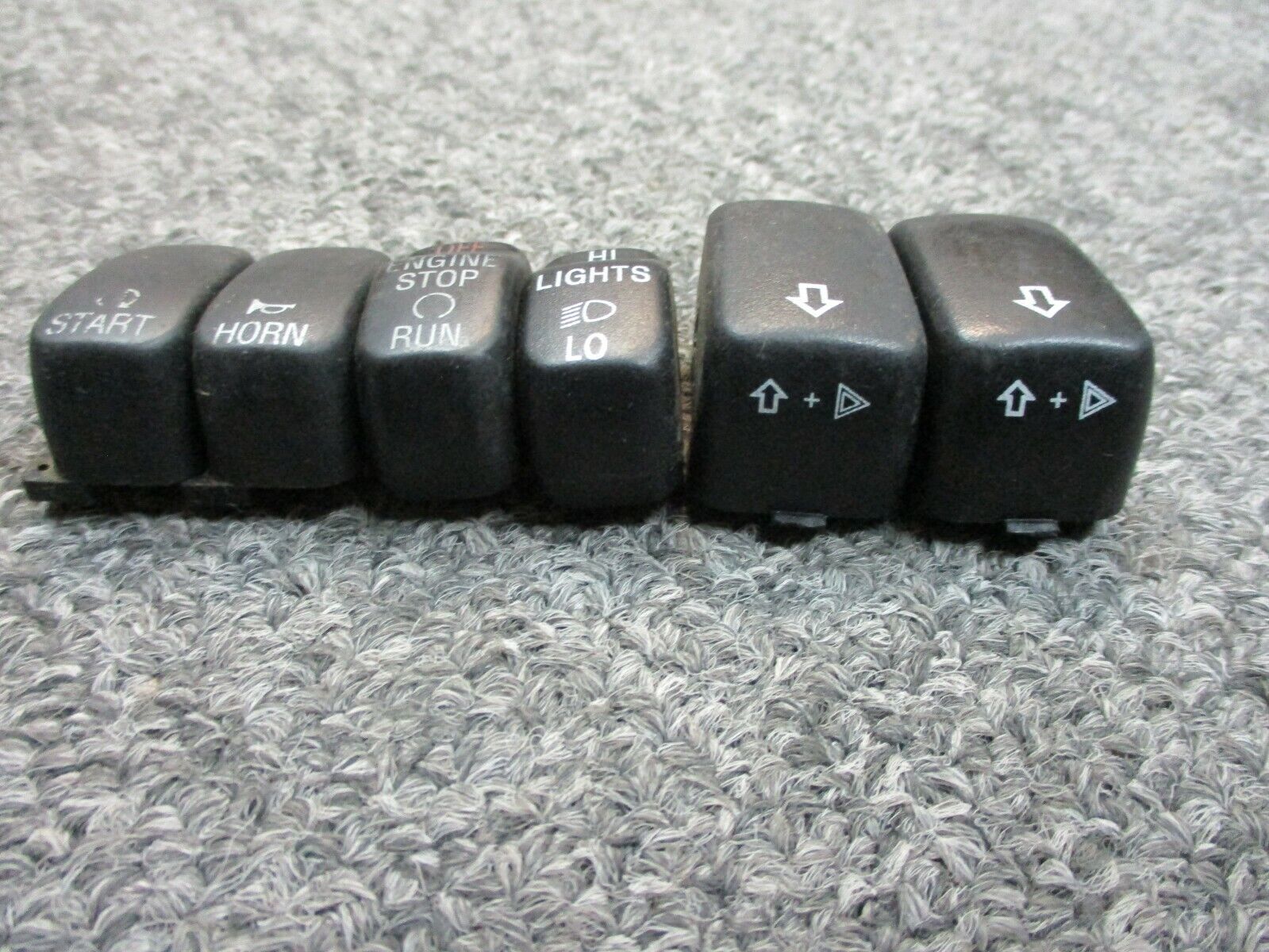 Harley Davidson OEM Black Switch Housing Buttons 96-99 Models ...