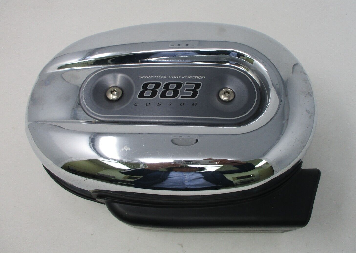 Harley Davidson OEM CHROME AIR INTAKE WITH USED FILTER 883 Custom PA66 ...