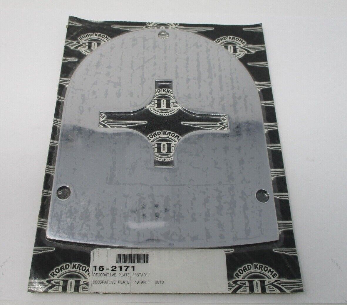 RoadKrome "Star" Decorative Plate 16-2171 – Precision Frame