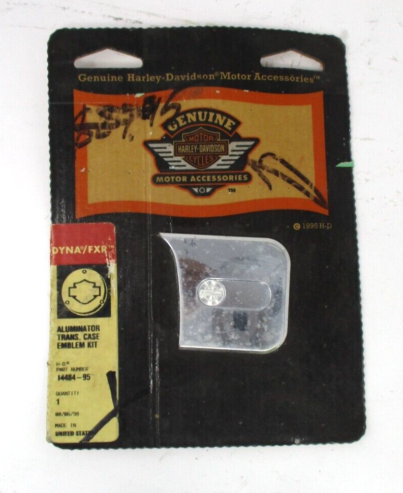 Harley-Davidson Chrome Billet Transmission Emblem DYNA, FXR '91-'96 14 ...