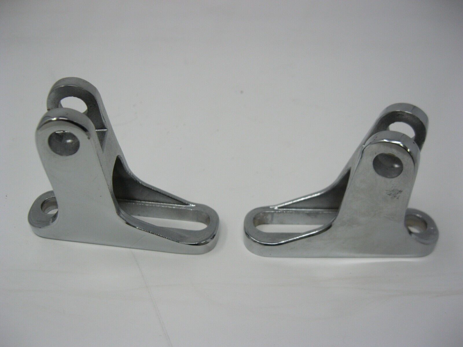 Harley Davidson OEM Chrome Passenger Foot Peg Mounts 50500460A & 50500 ...