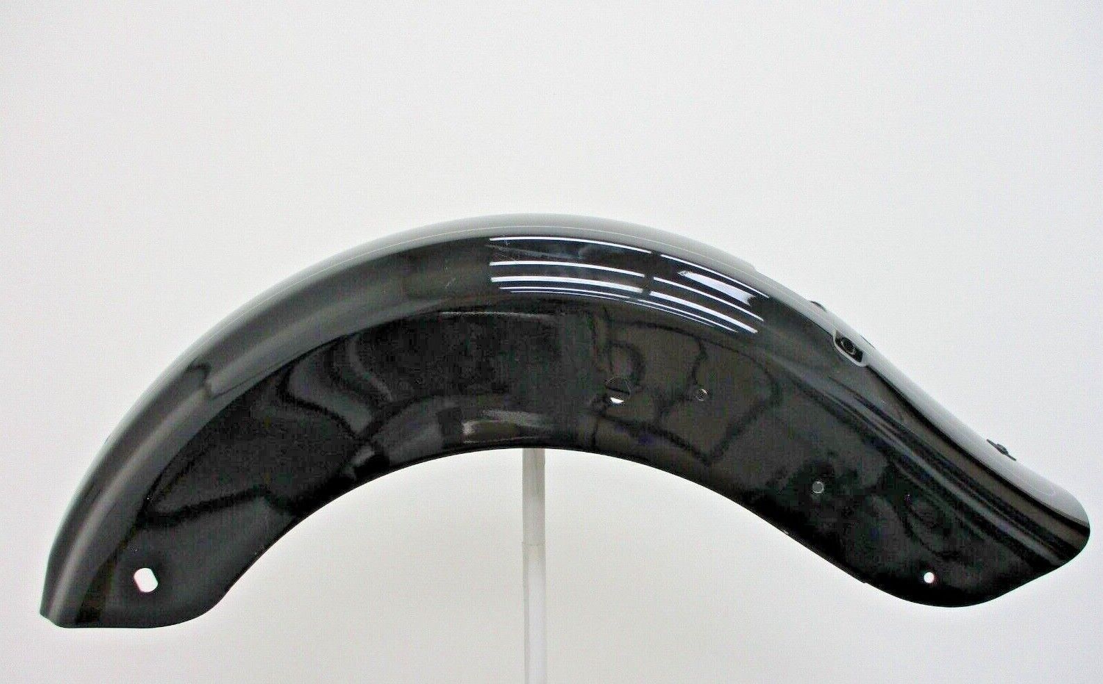 Harley Davidson OEM Rear Fender Vivid Black w/ Pin Stripe 59500166 ...